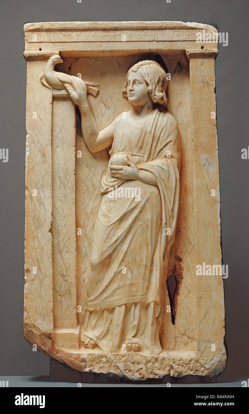 Grave Naiskos of Apollonia, Unknown, Greece, Europe, about 100 B.C ...