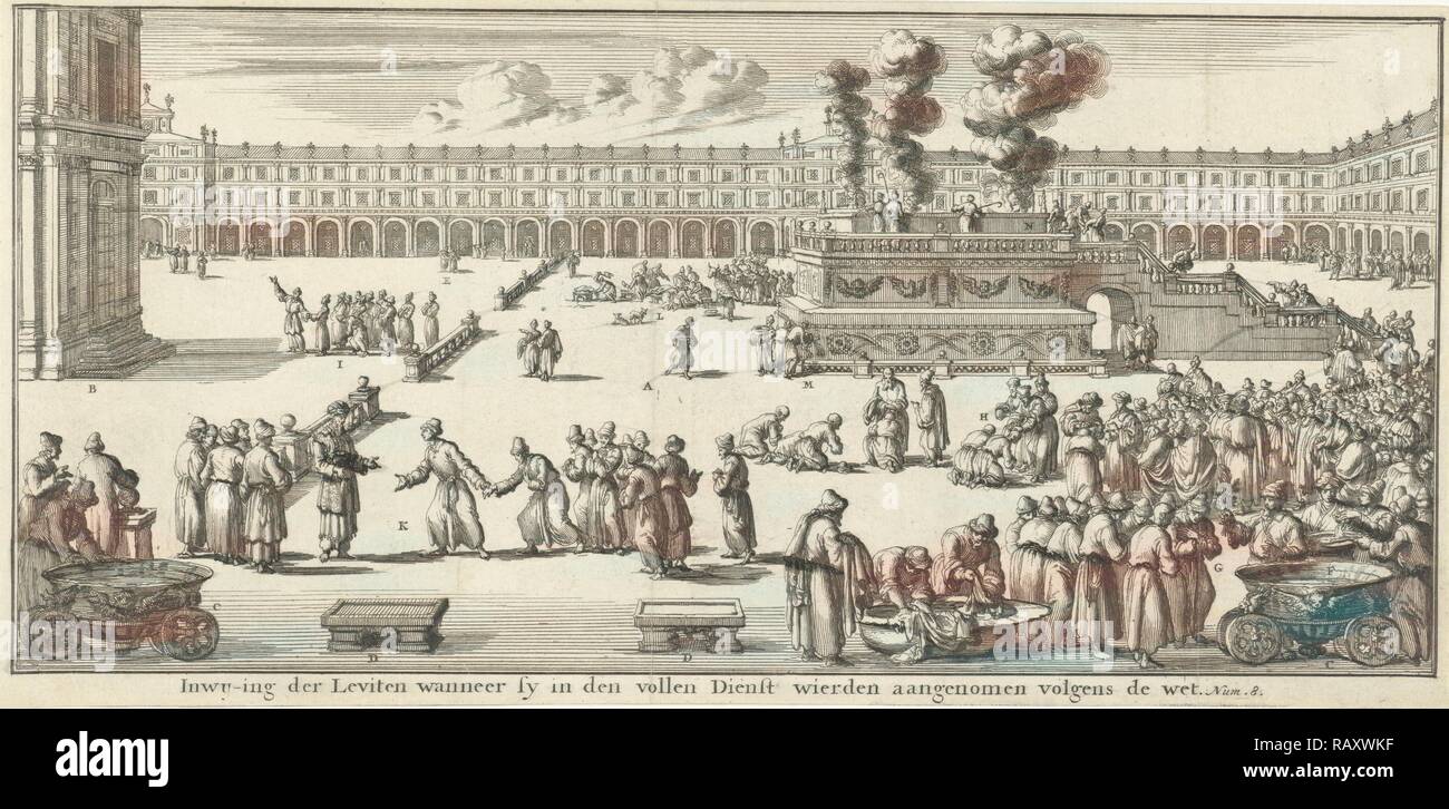 Consecration of the Levites, Jan Luyken, Willem Goeree, 1683 ...