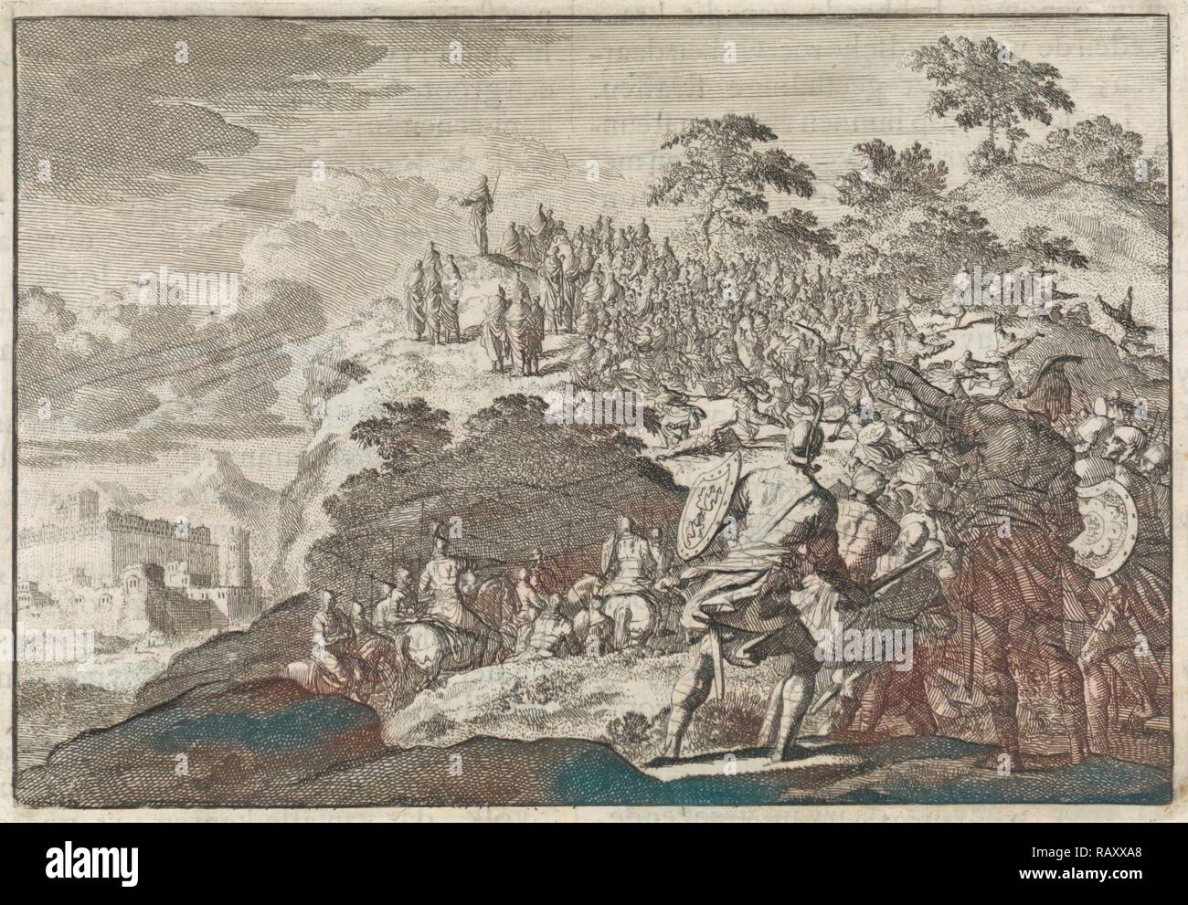 People of governor Felix attack a crowd on the Mount of Olives, Jan ...
