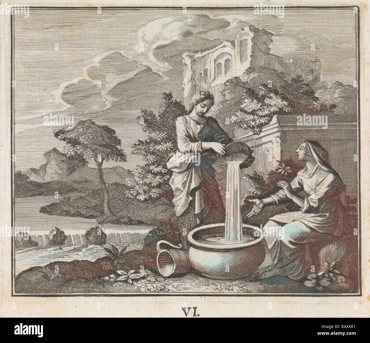 water, Caspar Luyken, Christoph Weigel, 1695-1705. Reimagined by Gibon ...