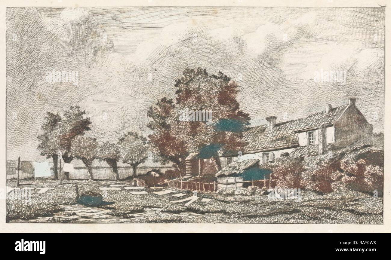 Bleekveld, Alexander Mollinger, 1846 - 1867. Reimagined by Gibon ...