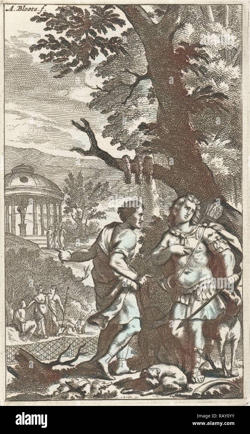 Apollo and a shepherd, Abraham Bloteling, Zacharias Webber (II), c ...