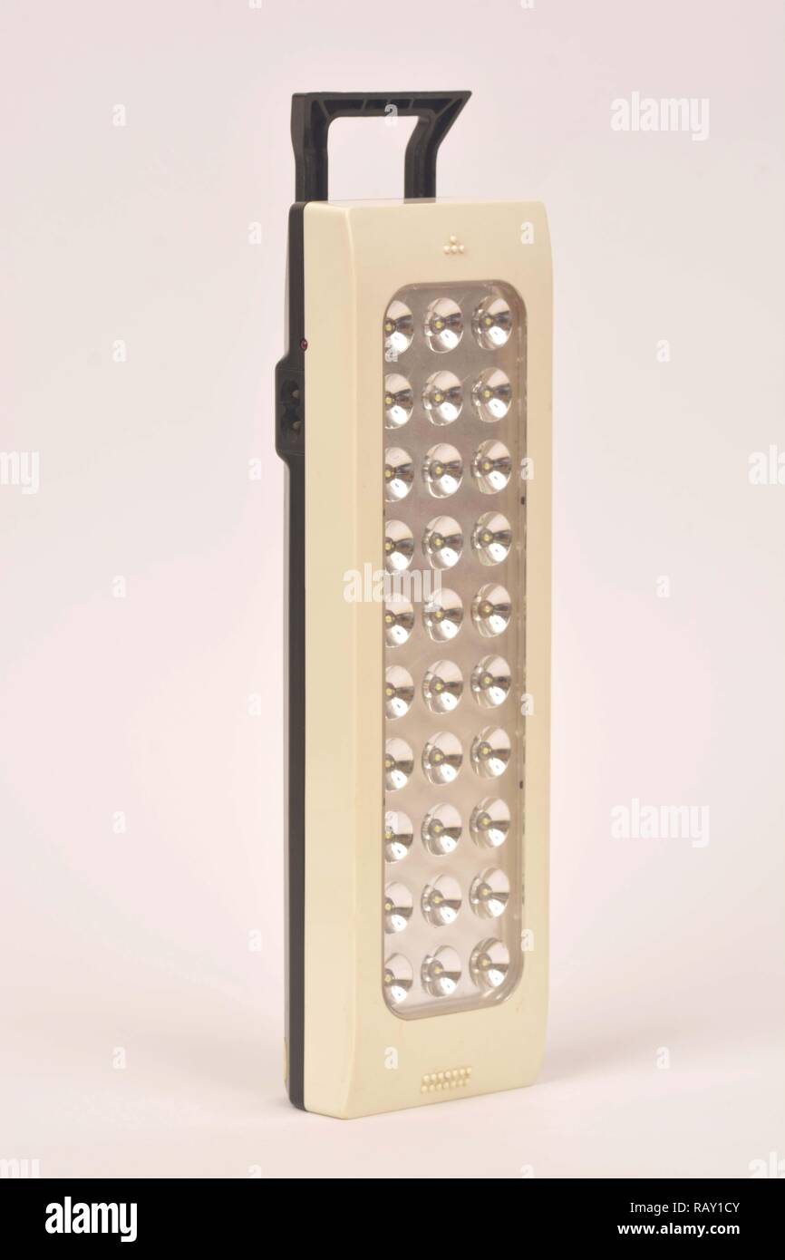 LED Light on white background Stock Photo - Alamy