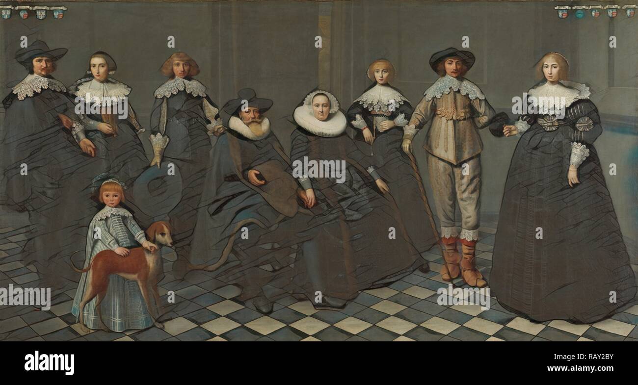 Portrait of the Family of Dirck Bas Jacobsz, Burgomaster of Amsterdam ...