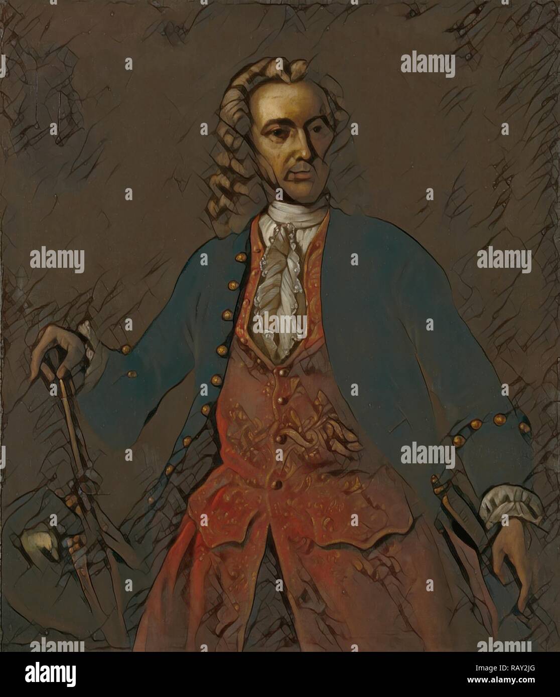 Portrait of Jacob Mossel, Governor-General of the Dutch East India ...