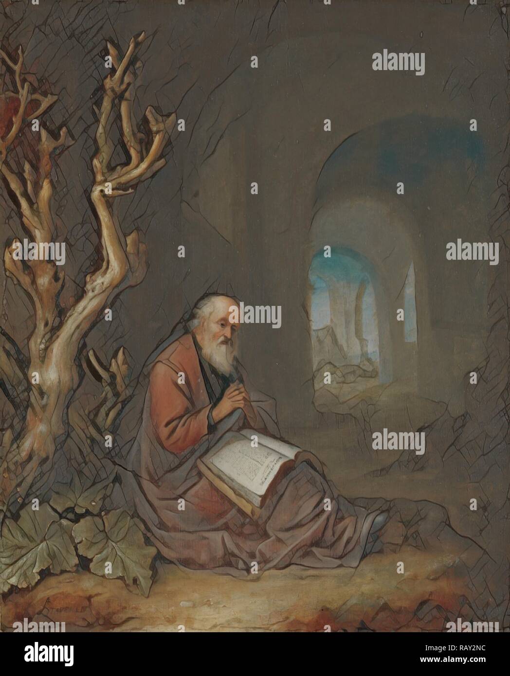 Hermit praying hi-res stock photography and images - Alamy