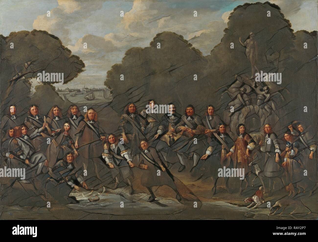 Allegory of the Flowering of the Dutch Fishing-industry after the ...