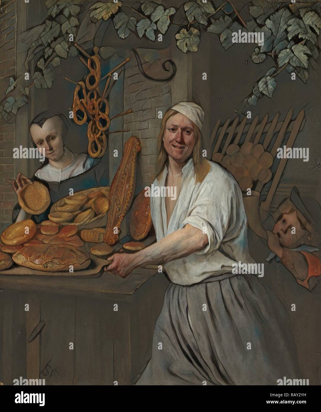 The Baker Arent Oostwaard and his Wife, Catharina Keizerswaard, Jan ...