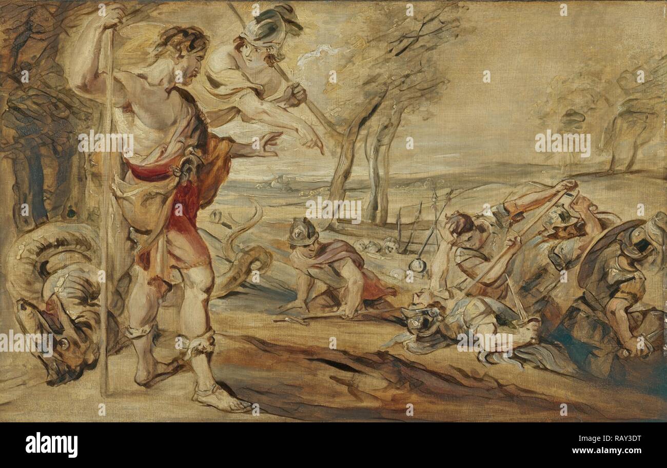 Cadmus sowing dragon's teeth, workshop of Peter Paul Rubens, 1610 ...