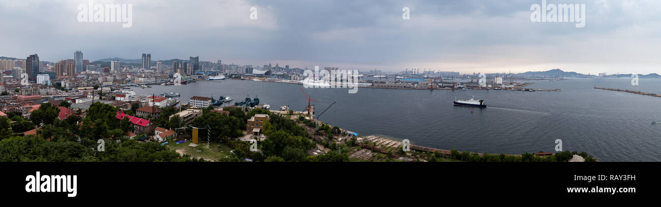 Yantai port hi-res stock photography and images - Alamy