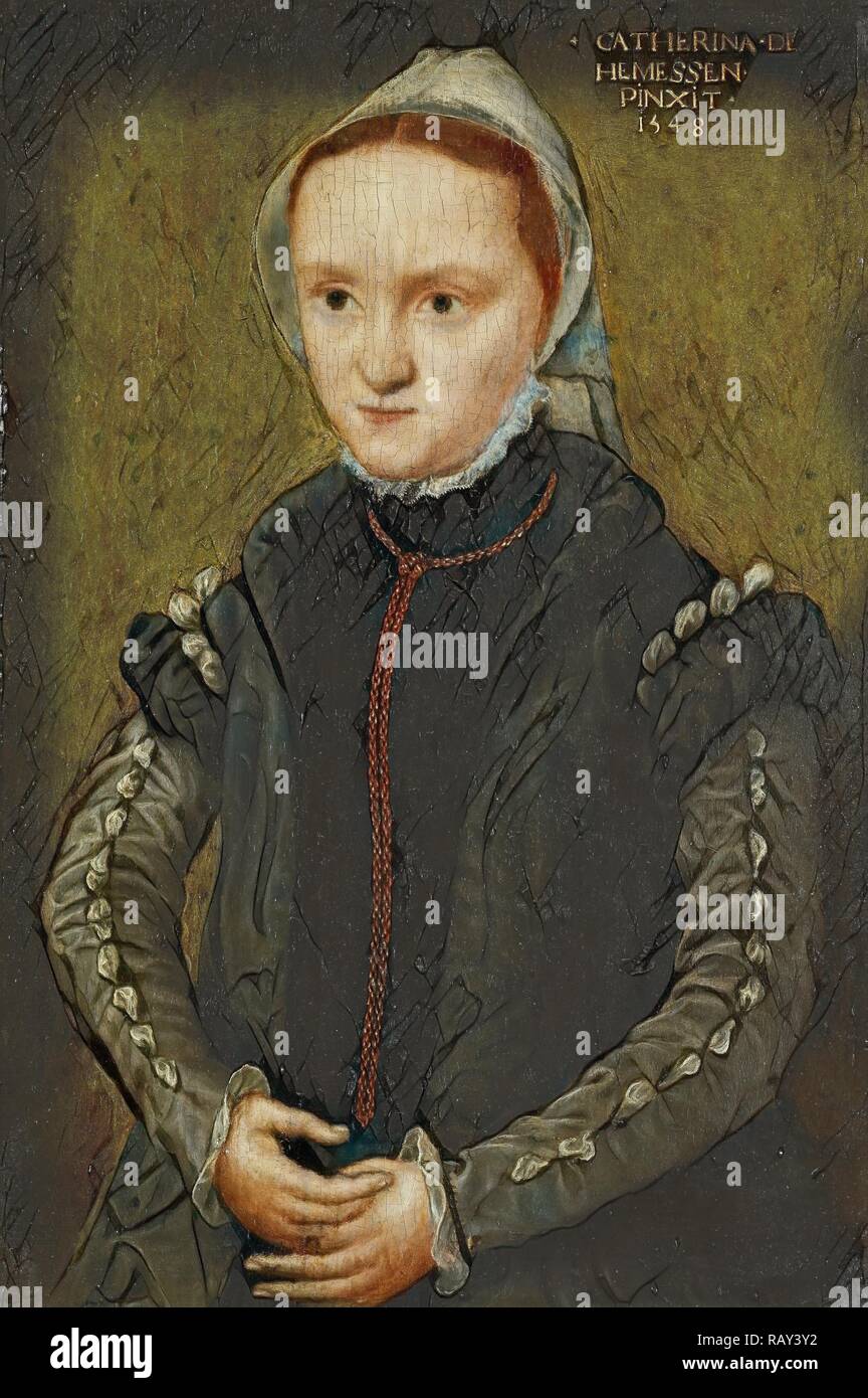 Portrait of a Woman, probably a Self Portrait, Catharina van Hemessen ...