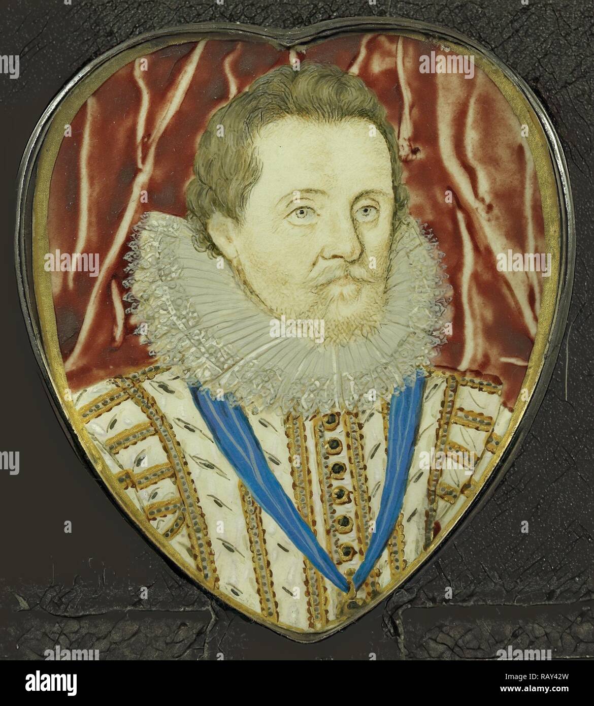 Jacobus I, 1566-1625, King of England, attributed to Lawrence Hilliard ...