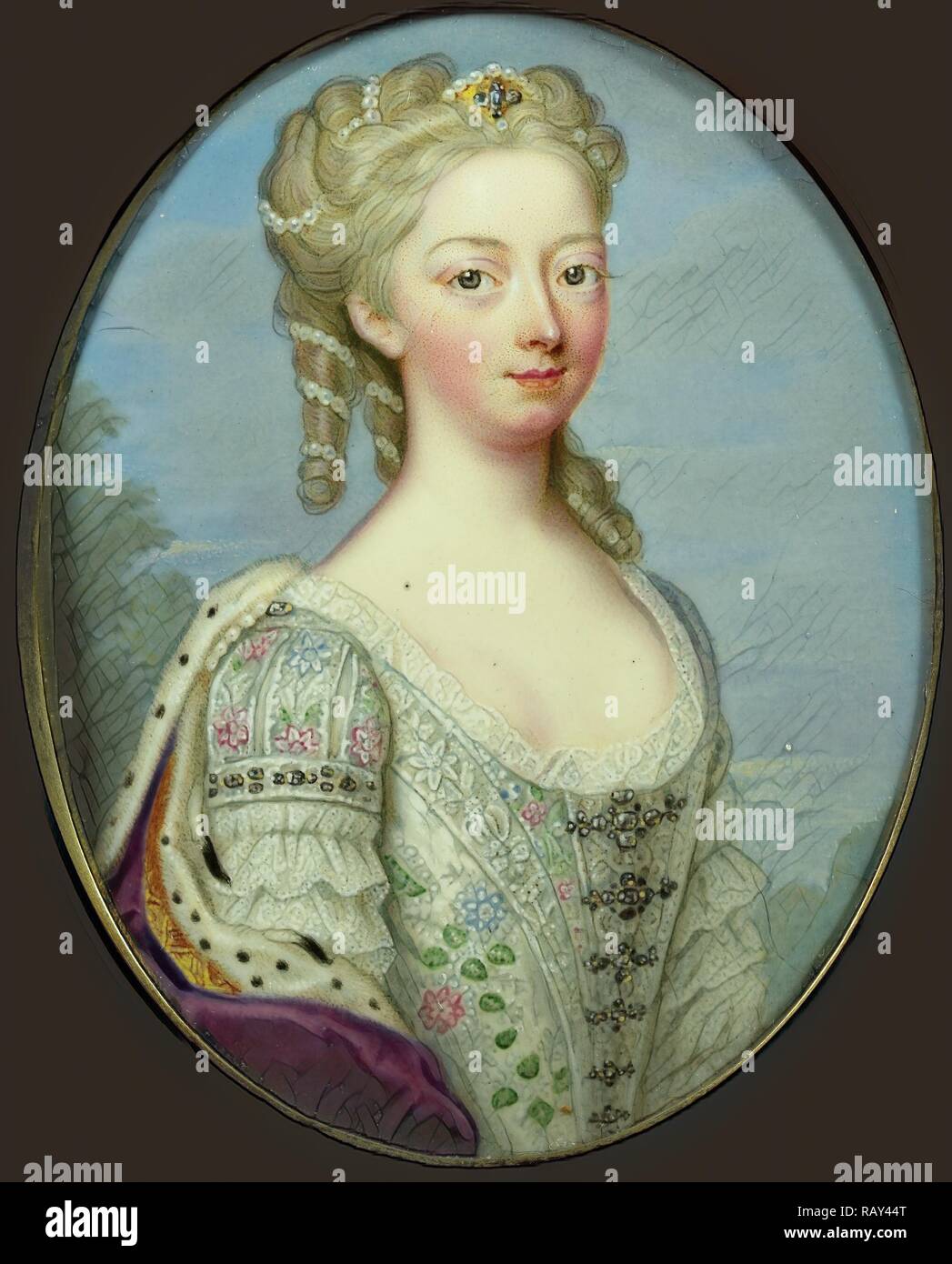 Anna, Princess of Hanover, 1709-59, wife of William IV, Prince of ...