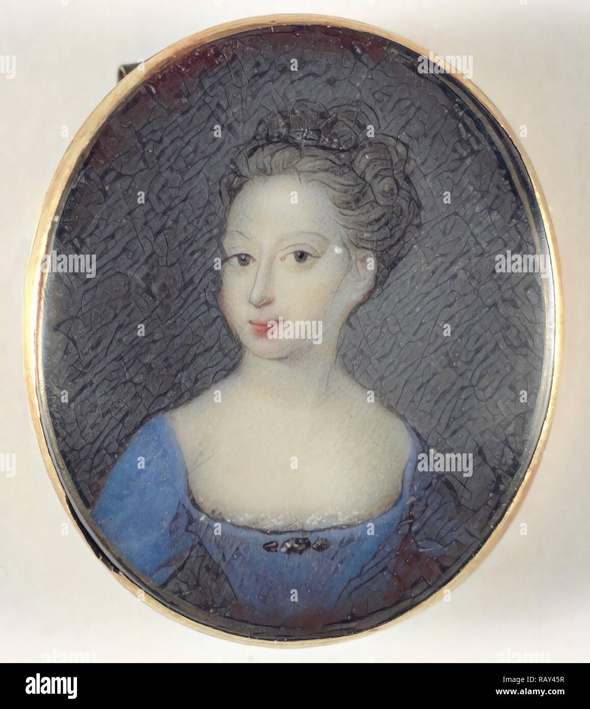 Portrait, a girl, probably a daughter of George II, King of England ...