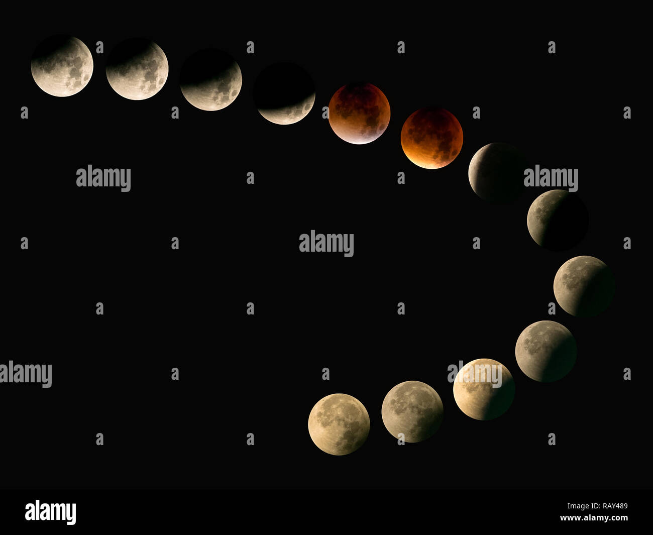 Eclipse moon sun line hi-res stock photography and images - Alamy