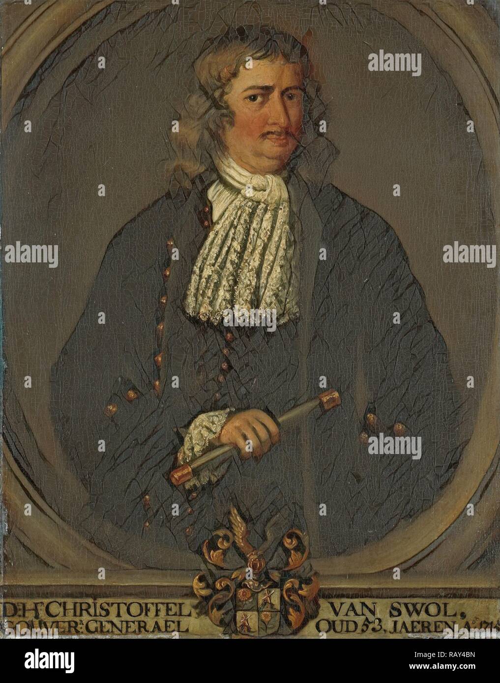 Portrait of Christoffel van Swoll, Swol, Zwol, Governor-General of the ...