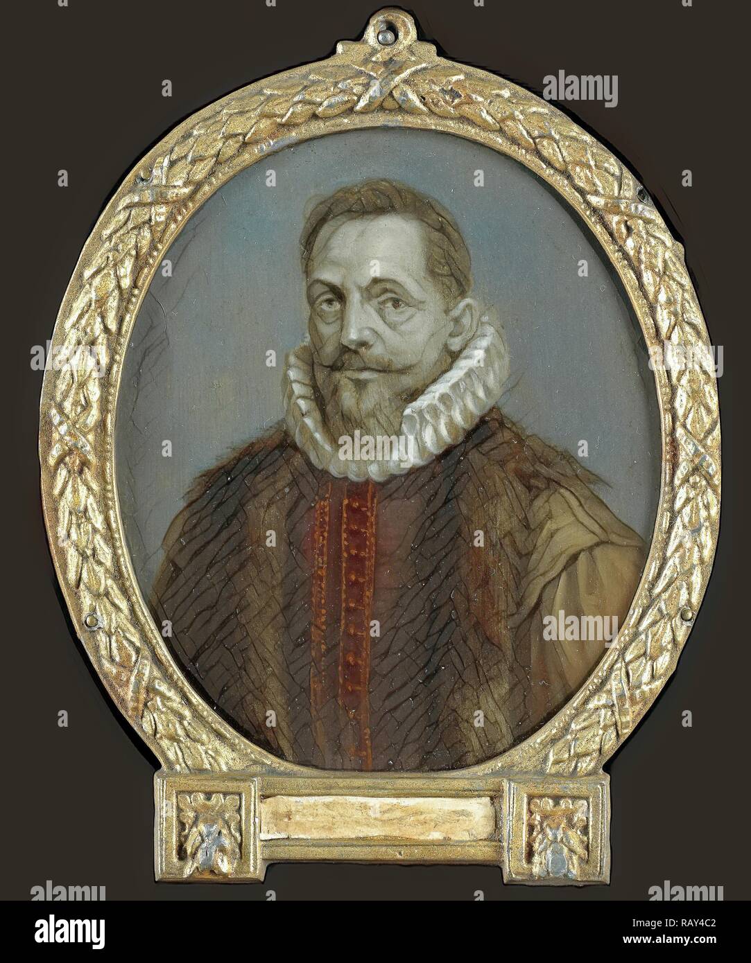 Portrait of Petrus Bertius, Professor at Leiden The Netherlands, Arnoud ...