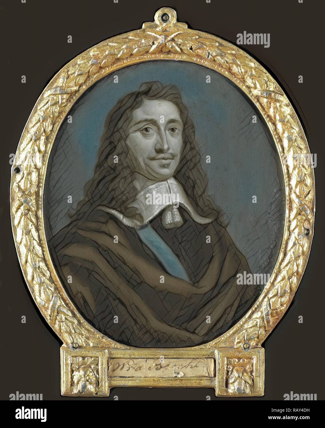 Portrait of Everard Meyster, Poet in Utrecht The Netherlands, Arnoud ...