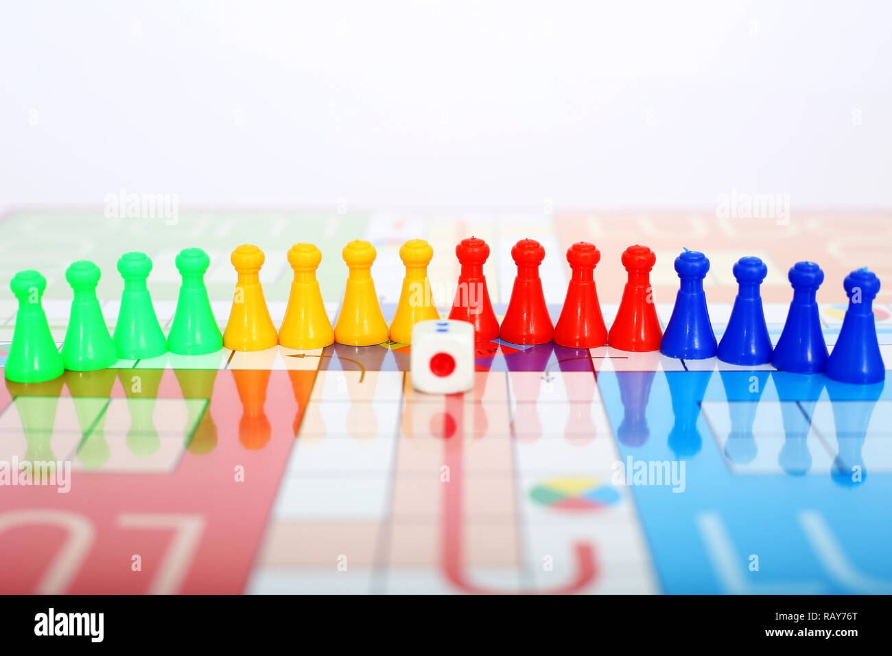 Ludo tokens hi-res stock photography and images - Alamy