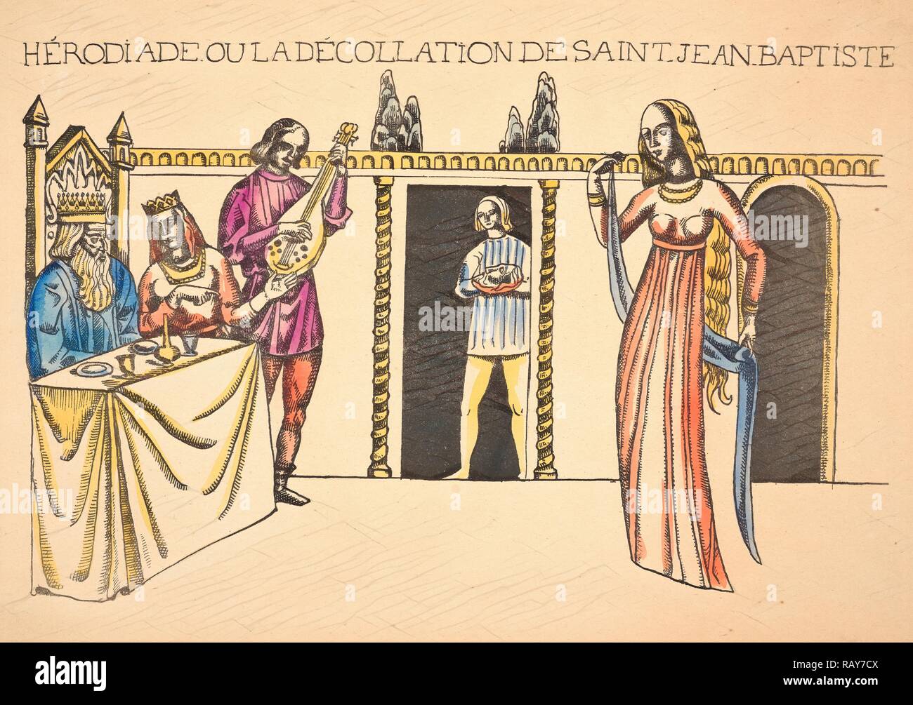 Émile Bernard (French, 1868 - 1941). Herodias, or the Beheading of John ...