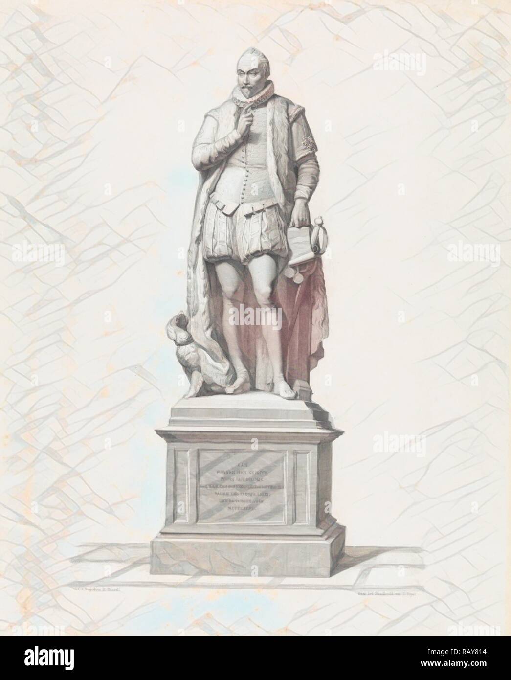 Statue of Prince William I on the Square in The Hague, The Netherlands ...