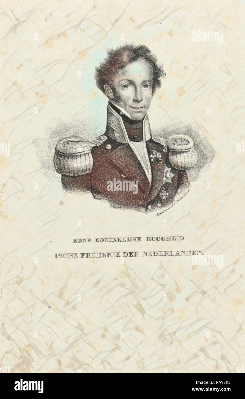 Portrait of Frederick, Prince of the Netherlands, Anonymous, Hilmar ...