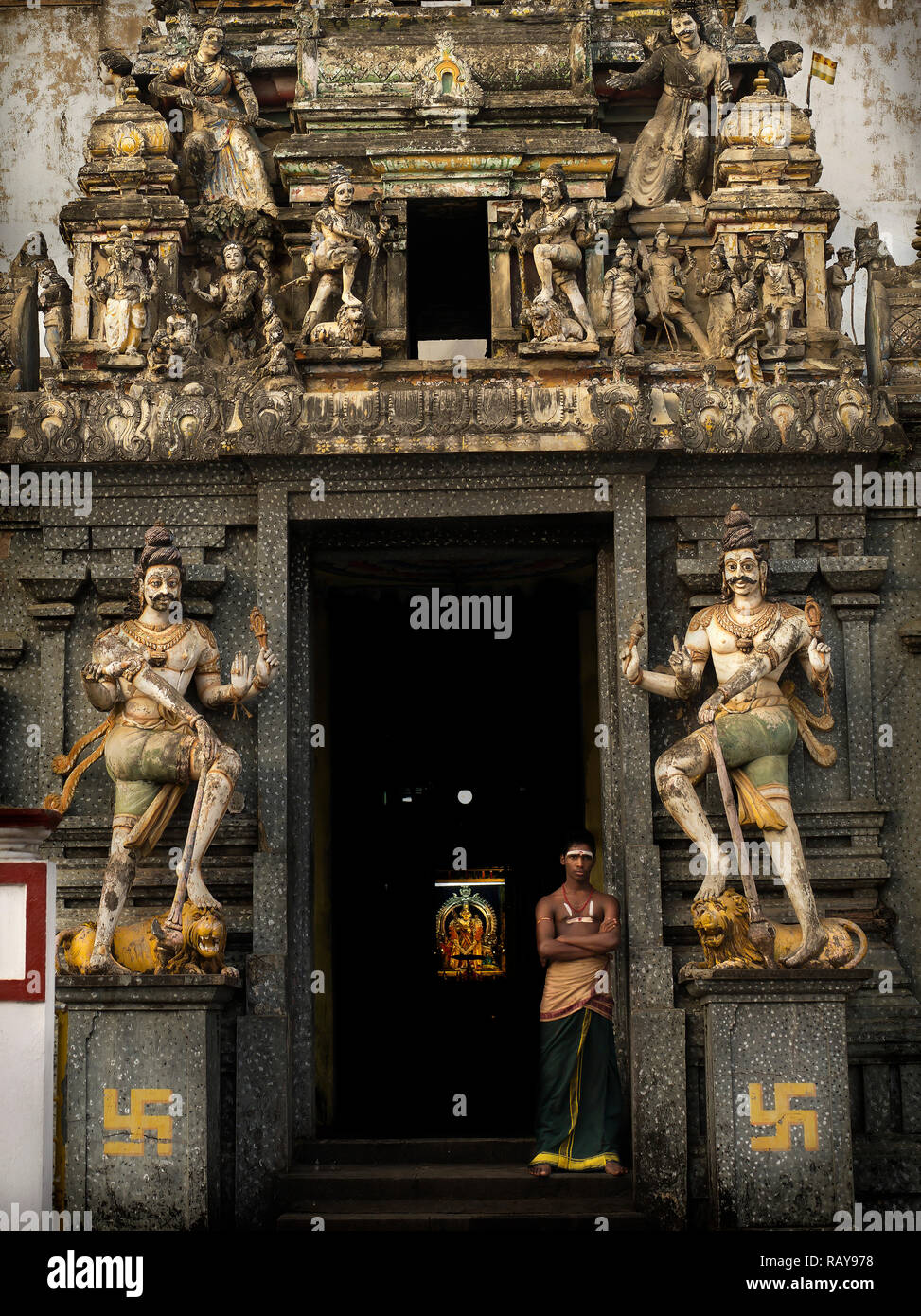 Ancient temple, Galle, Sri Lanka Stock Photo - Alamy