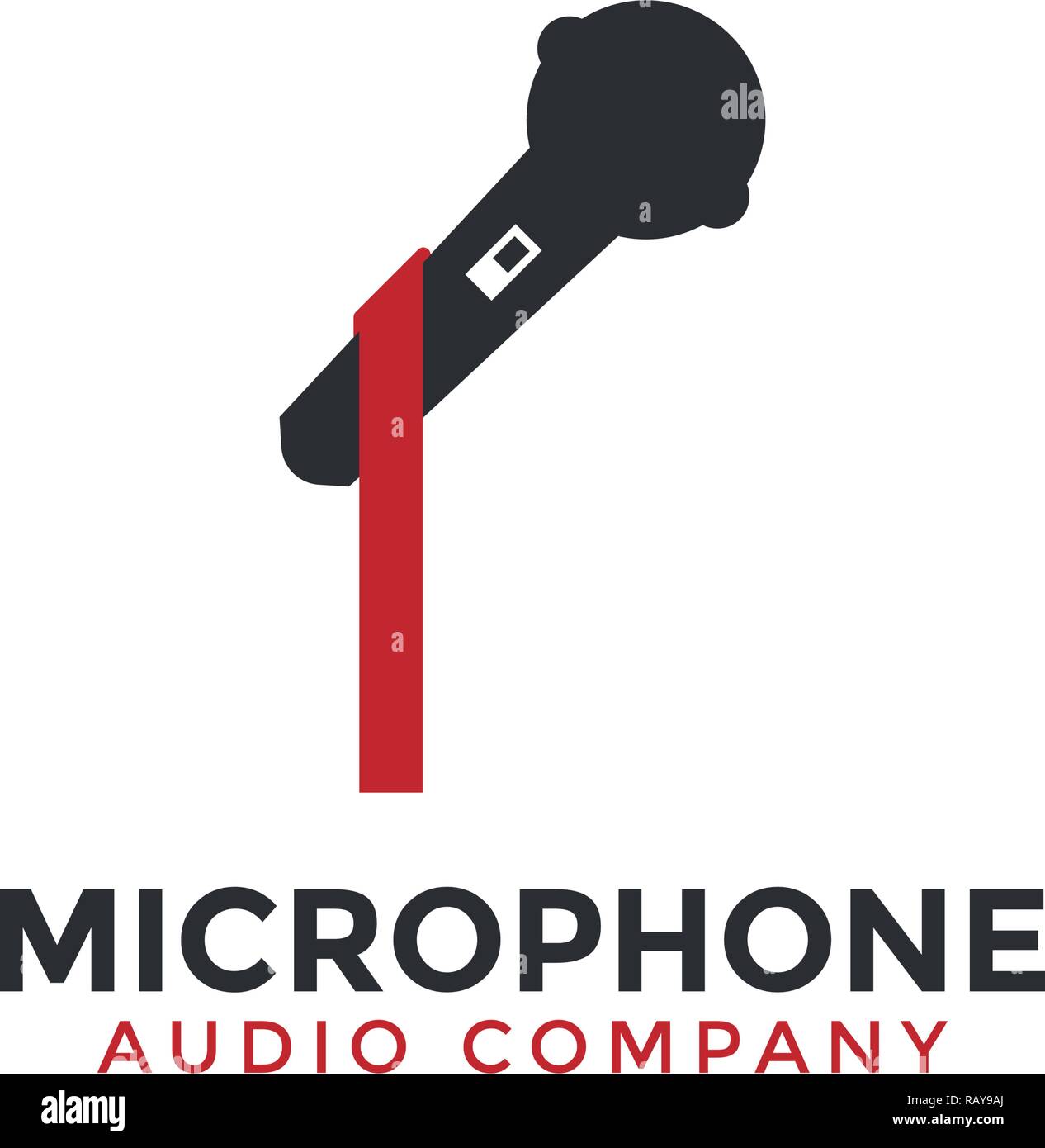 Stand up comedy microphone Stock Vector Images - Alamy