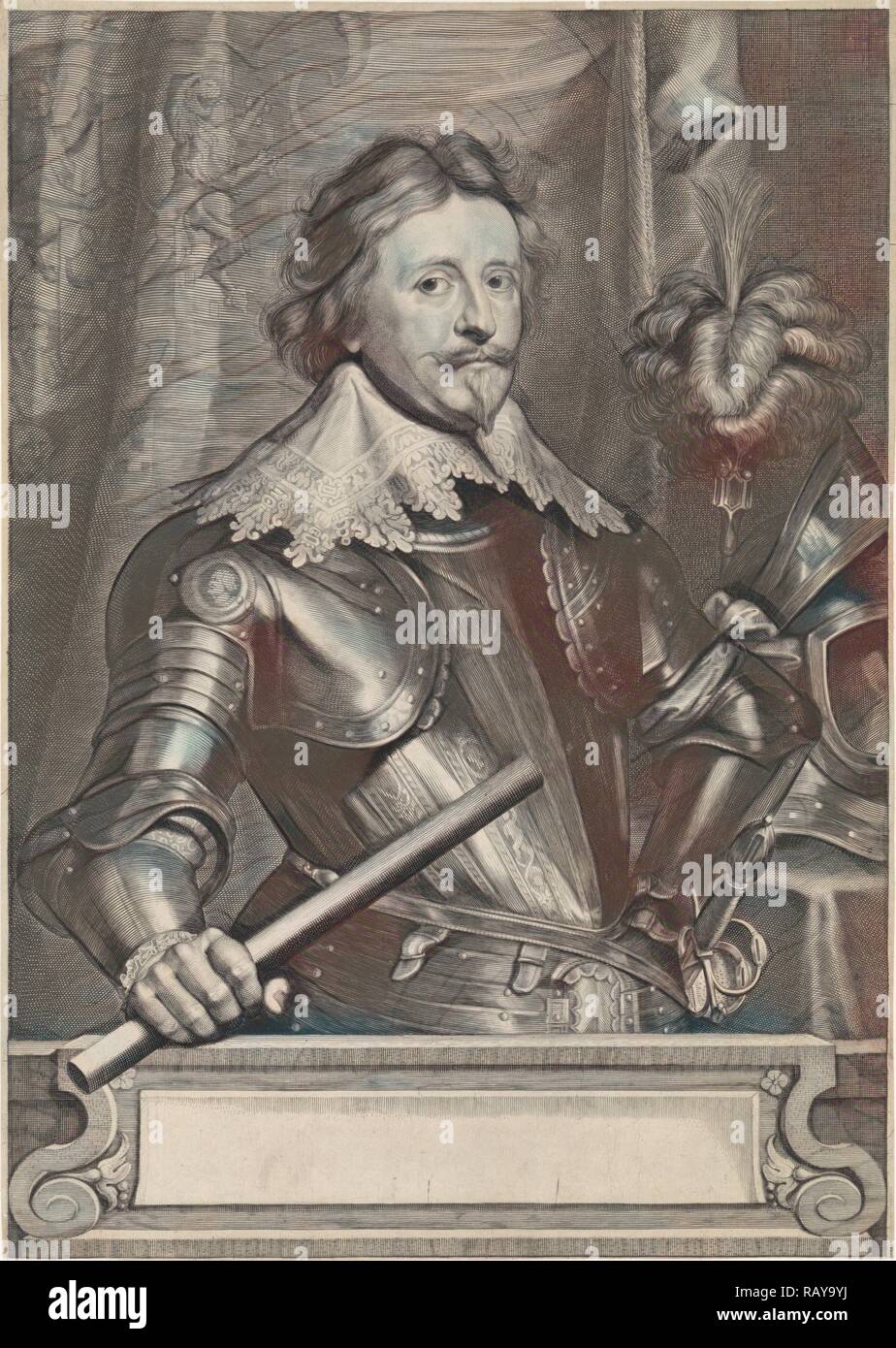 Portrait of Frederick Henry, Prince of Orange-Nassau, Paulus Pontius ...