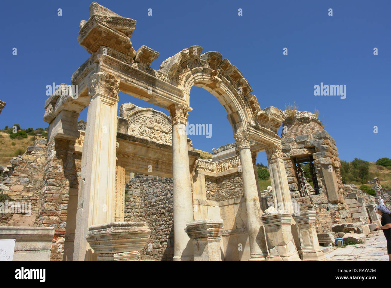 Hadrian's Arch Ephesus Turkey Stock Photo - Alamy