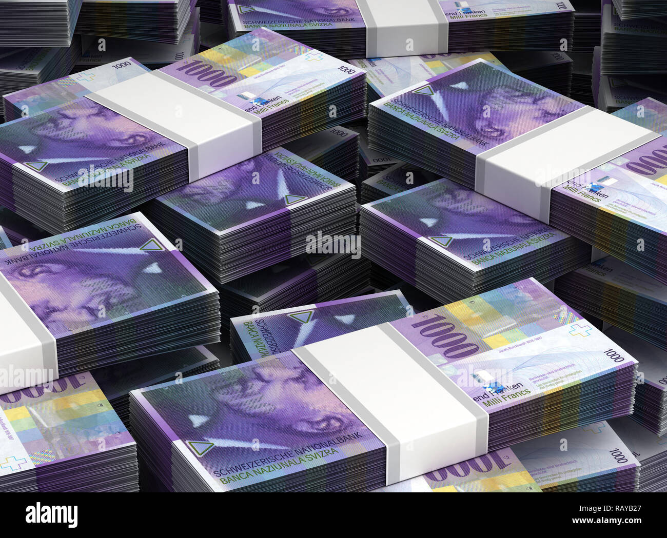 Swiss francs money hi-res stock photography and images - Alamy