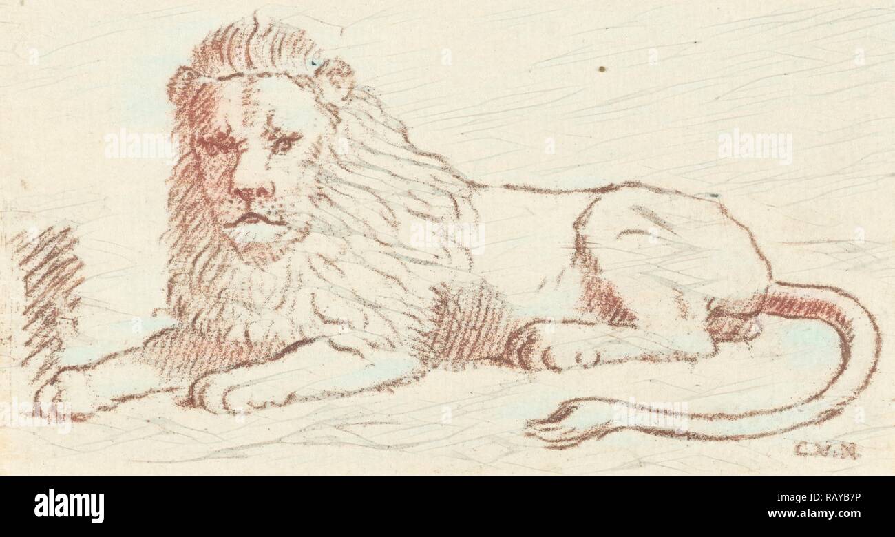 Leo, Cornelis van Noorde, 1766. Reimagined by Gibon. Classic art with a ...