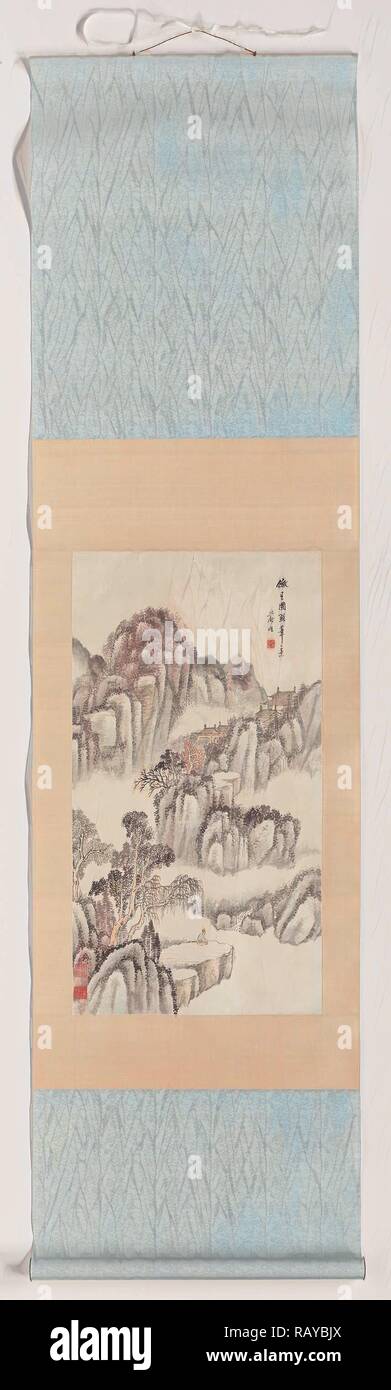 Painting in the style of the four Wangs, Xiang Wenyan, 1897, chinese ...