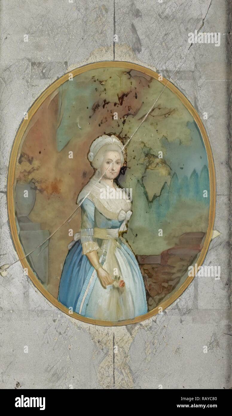 Portrait of a Woman in 18th-century Clothing, Anonymous, 1750 - 1799 ...