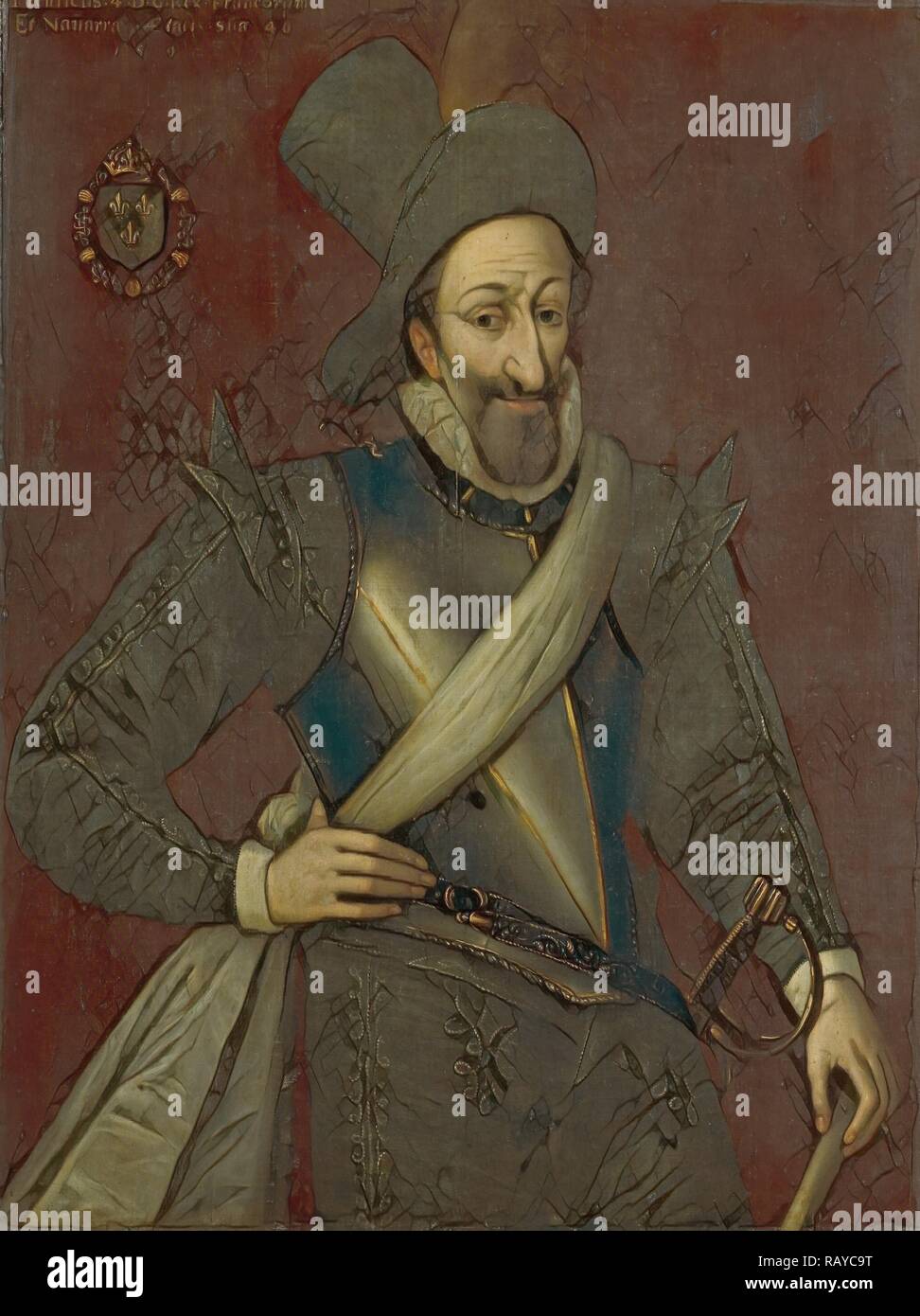 Portrait of King Henry IV of France, manner of Jacob Bunel, 1592 ...