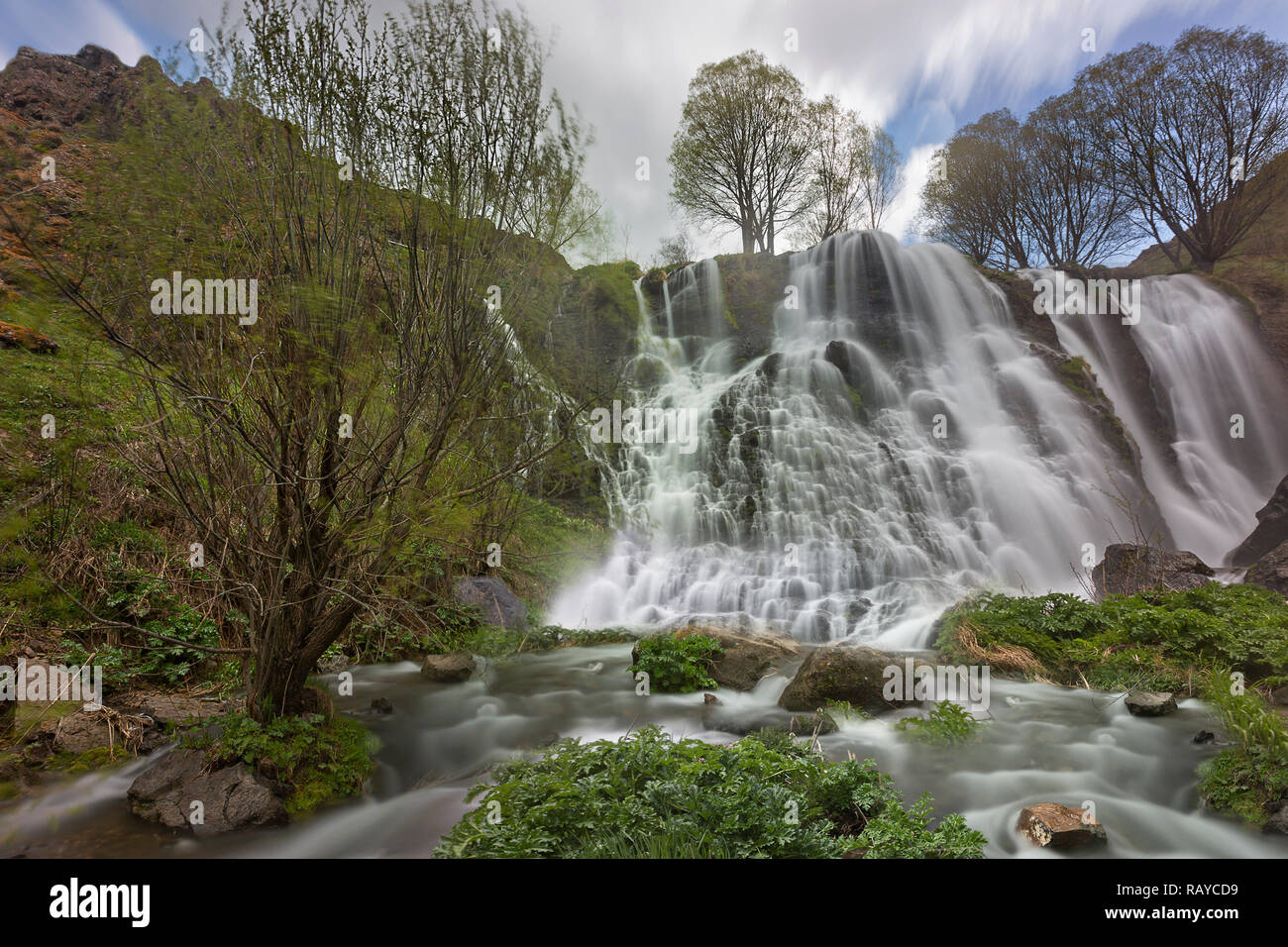 Shaki waterfalls near the city of Goris in Armenia Stock Photo - Alamy