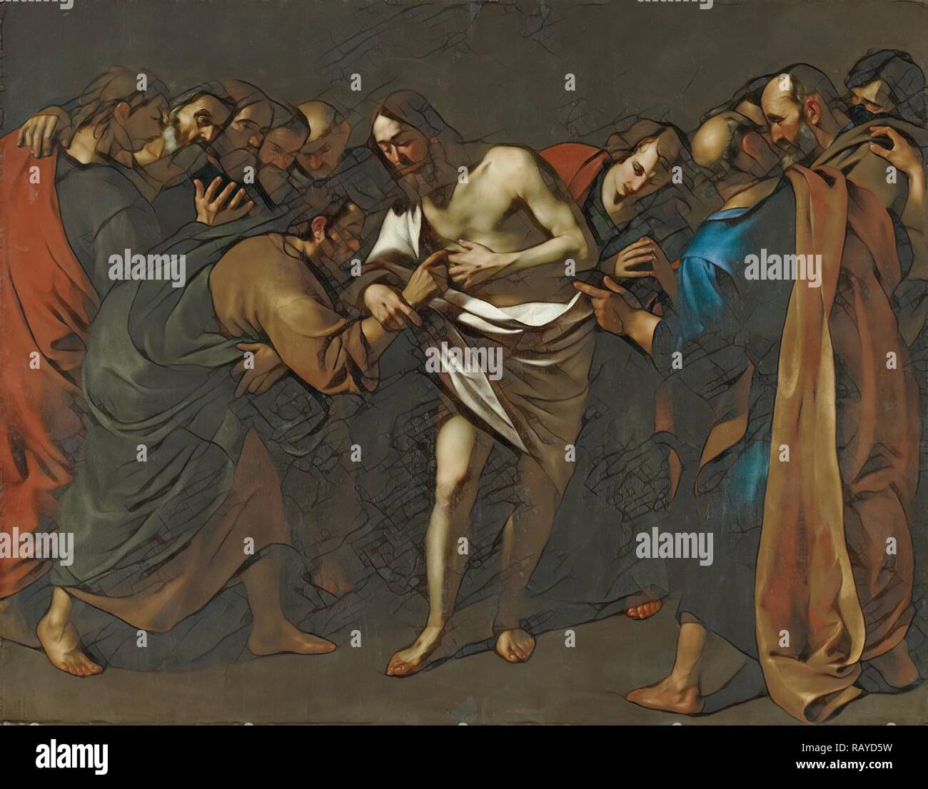 Doubting Thomas, Wouter Pietersz. II Crabeth, c. 1626 - c. 1630 ...