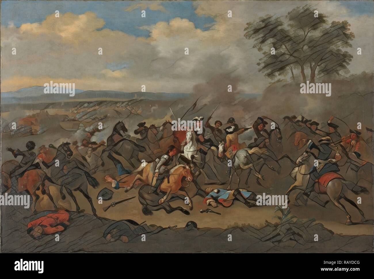 Battle of the Boyne, 12 July 1690 between Kings James II and William ...