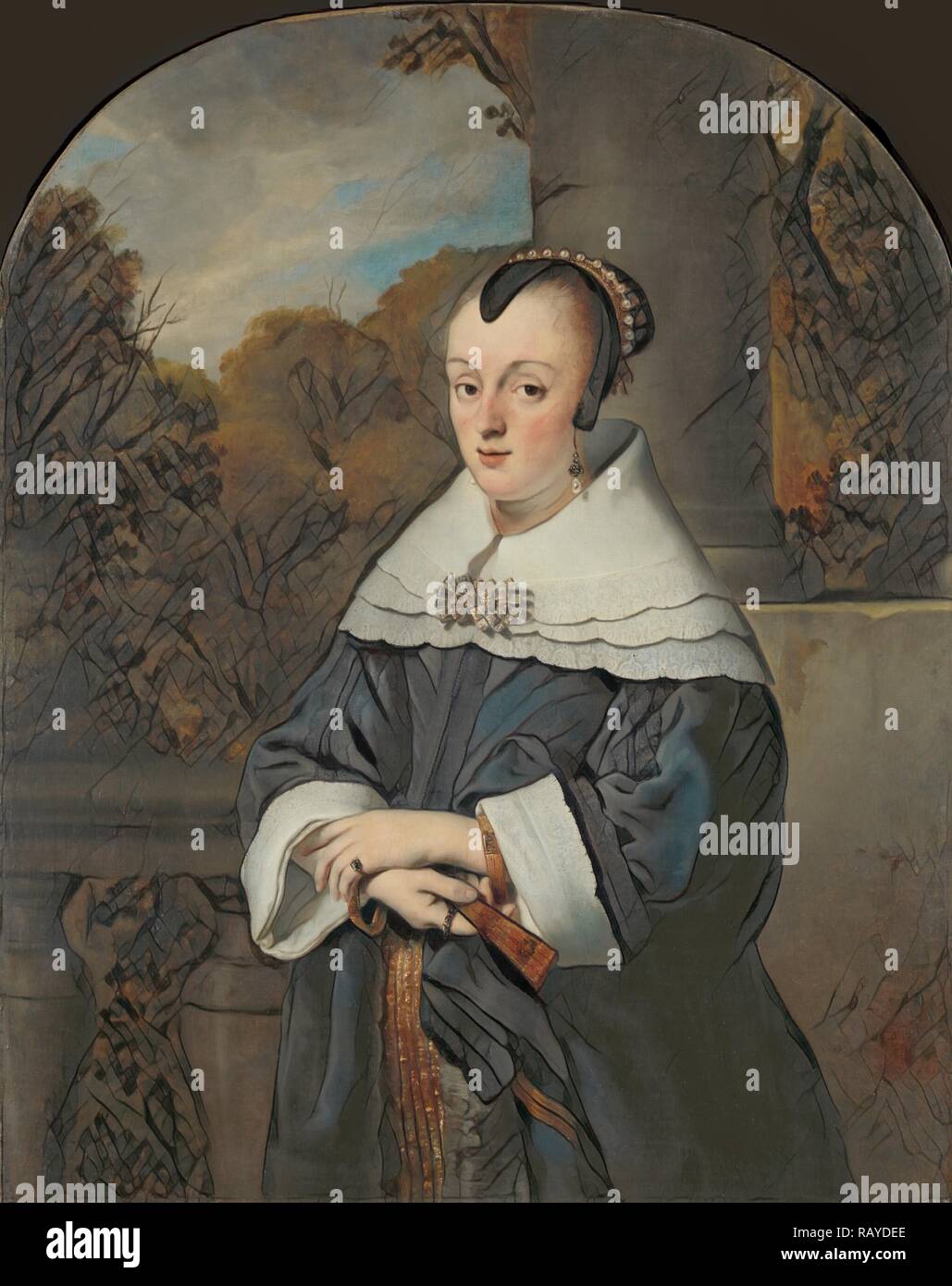 Portrait of Maria Rey, Wife of Roelof Meulenaer, Ferdinand Bol, 1650 ...