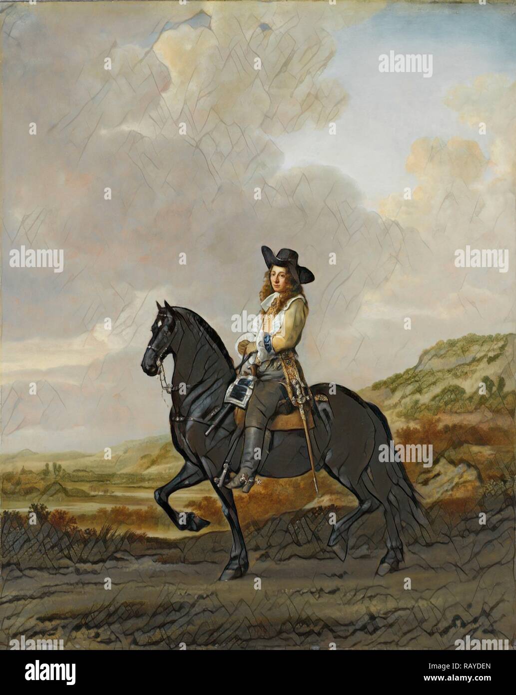 Pieter Schout on Horseback, Thomas de Keyser, 1660. Reimagined by Gibon ...
