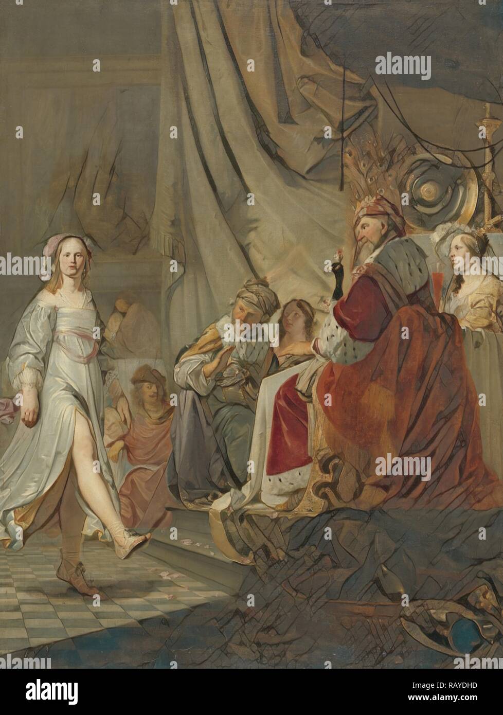 Salome Dancing before Herod, Hans Horions, 1634 - 1672. Reimagined by ...