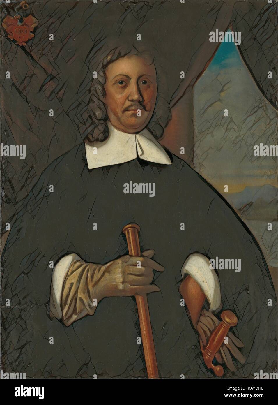 Portrait of Jan van Riebeeck, Commander of the Cape of Good Hope and of Melaka and Secretary of ...