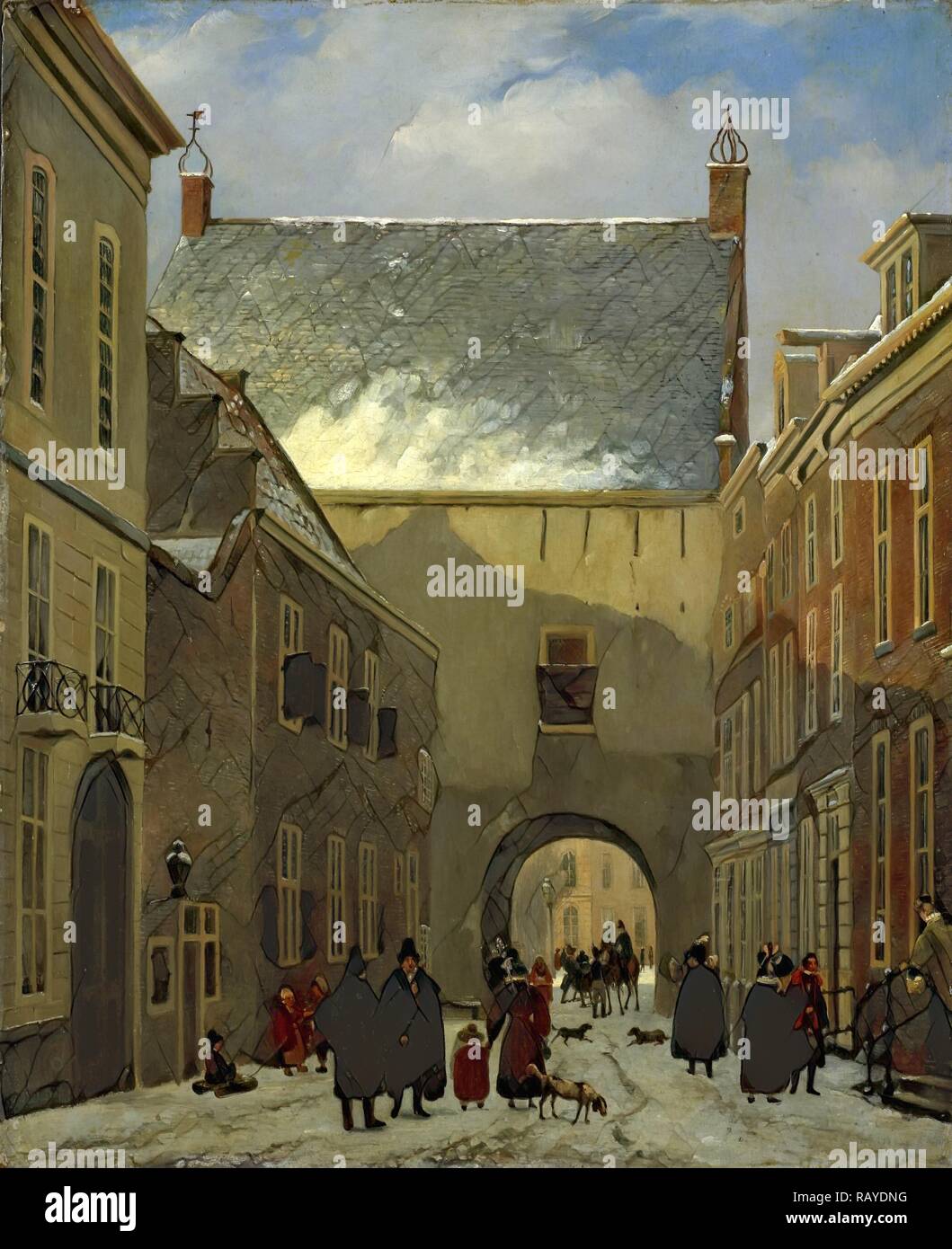 The Gevangenpoort, Prison Gate in The Hague, The Netherlands, Johannes ...