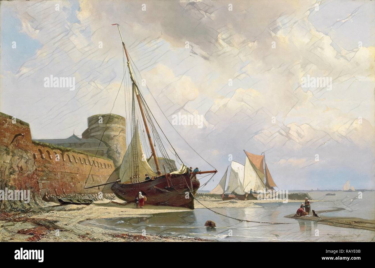 The bombproof barracks in Flushing, Vlissingen, The Netherlands, Johan ...