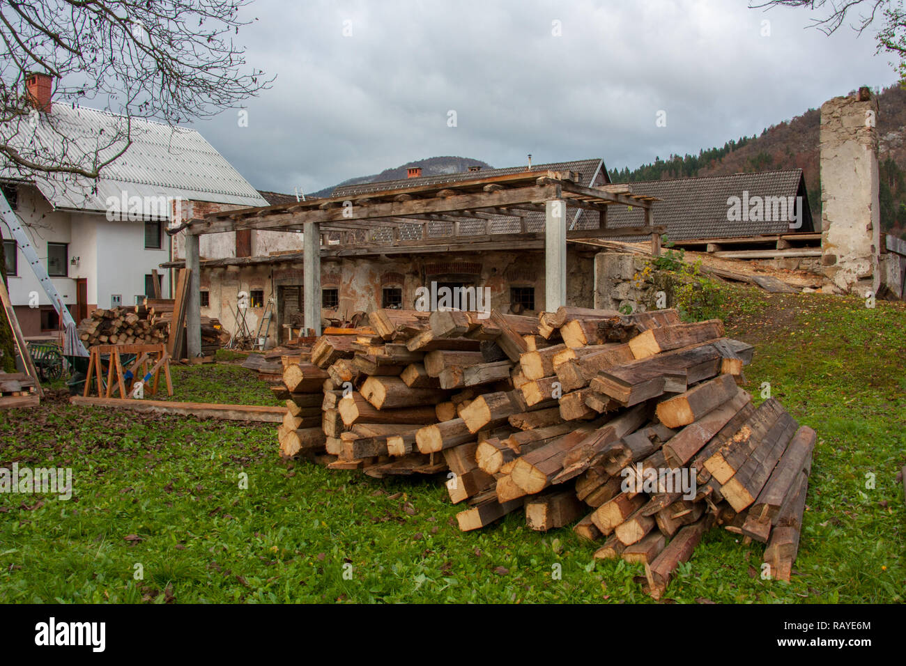 Destroyed Barn High Resolution Stock Photography and Images - Alamy