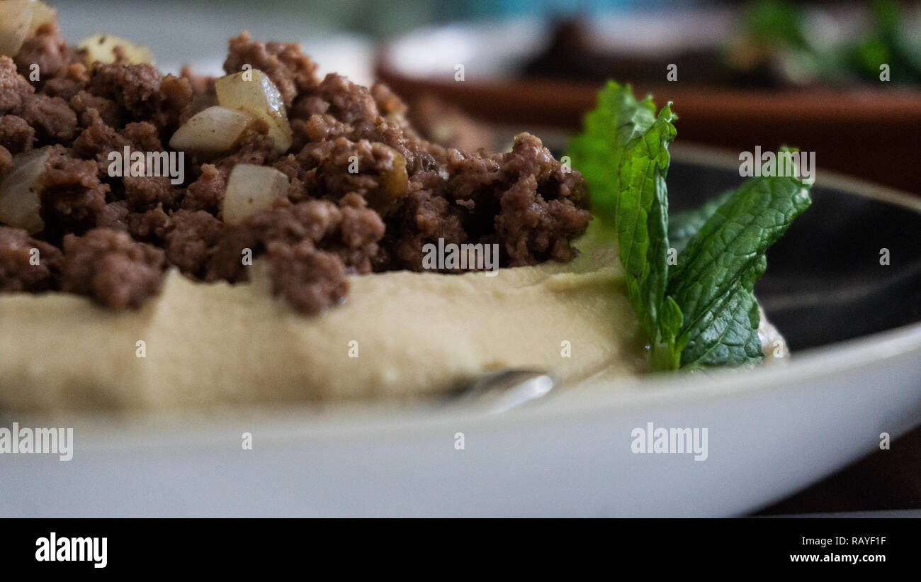 Lebanese hummus hi-res stock photography and images - Alamy