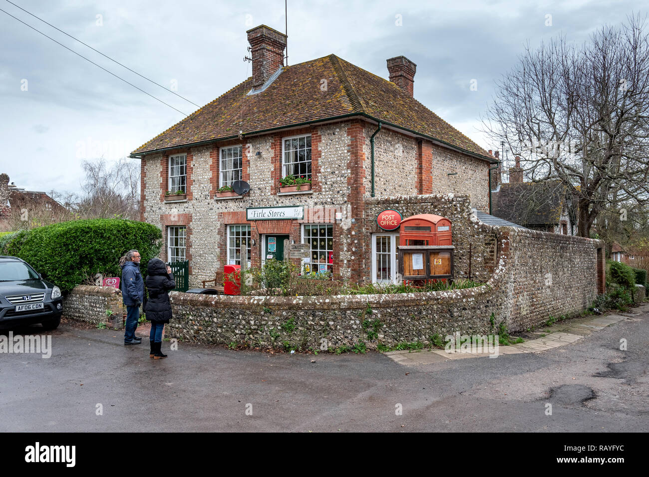 Firle village east sussex hi-res stock photography and images - Alamy