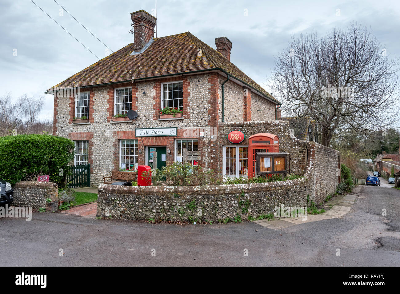 Firle village hi-res stock photography and images - Alamy