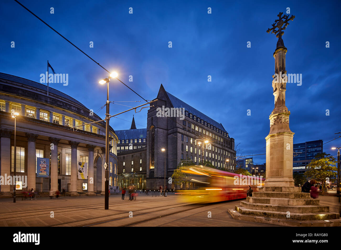 Manchester landmarks hi-res stock photography and images - Alamy