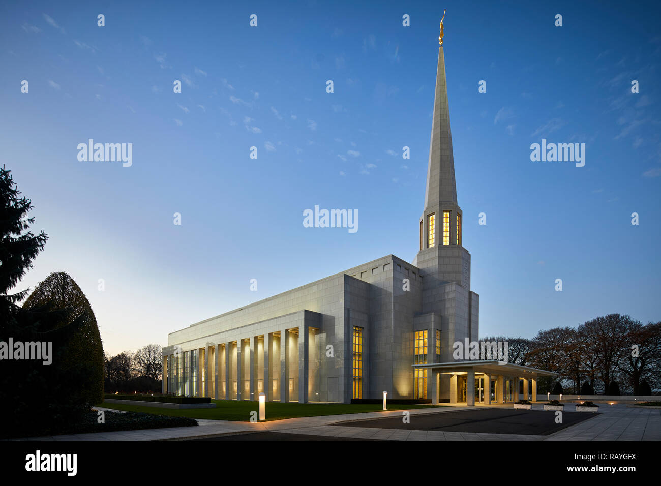Landmark Preston England Temple 52nd operating temple of The Church of ...